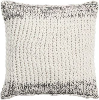 Marc O'Polo Marc O Polo Strick Dekokissen Plaid Maiku White Dekokissen 50x50 cm