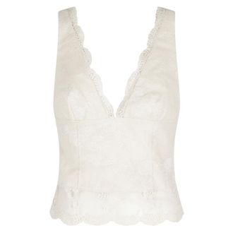 Pinko Pinko, Femme, Tops, Beige, Taille: 36 FR Janessa Top