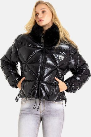 Cipo & Baxx Winterjacke Jacken mit Kunstfellkragen, WM134