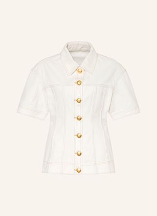 Aje Jeansbluse Annete weiss