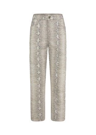 Riani Straight fit Hose mit Schlangenprint