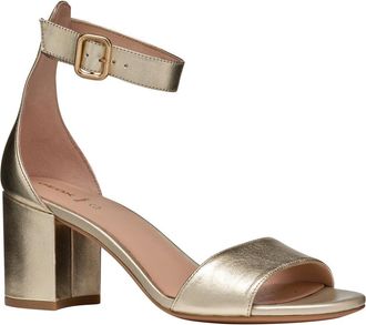 Geox Damen D VIRNILISA 65 S A Heeled Sandal, Lt Gold, 39.5 EU