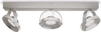 Philips myLiving LED Spot Spur 3-flammig Metall 4.5 W Edelstahl gebürstet 533131716