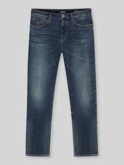 HUGO BOSS Straight Fit Jeans mit 5-Pocket-Design Modell C-OGDEN