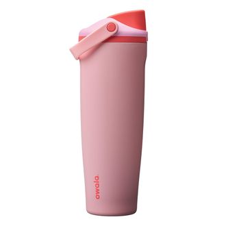 Owala FreeSip Sway Isolierte Edelstahl-Wasserflasche mit Zwei-Wege-Auslauf, integriertem Strohhalm und Eimergriff, hergestellt f&uuml;r Reisen, Schule und Sport,