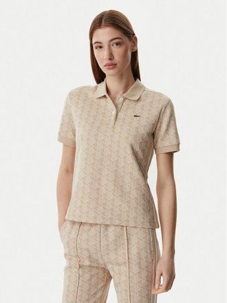 Lacoste Poloshirt DF3364 Hellbeige Slim Fit