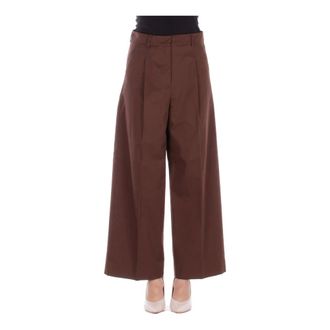 Max Mara Damen, Hosen, Braun, LGr&ouml;&szlig;e