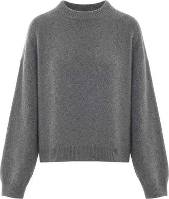 Loulou Studio Pull Col Rond - Gris
