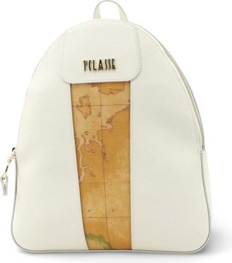 Alviero Martini 1A Classe Femme, Sacs, Blanc, Taille: ONE Size Backpack