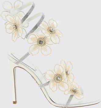 Rene Caovilla Sandalen Mit Absatz RENE CAOVILLA Damen Farbe Wei&szlig;