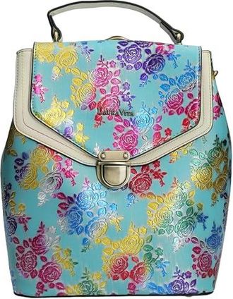 Laura Vita Sac à dos pour femme Garden, La couleur:vert