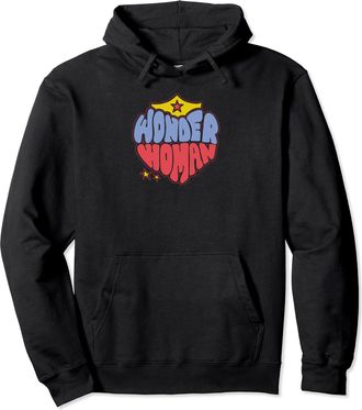 Amazon Essentials DC Comics Wonder Woman Logo in Herzform Pullover Hoodie
