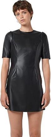 Noisy May Noisy may NMHILL S/S Short Dress Robe, Noir, XS Femme