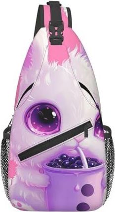 Generic Sac &agrave; bandouli&egrave;re en forme de lapin mignon pour homme, sac &agrave; dos de randonn&eacute;e pour homme