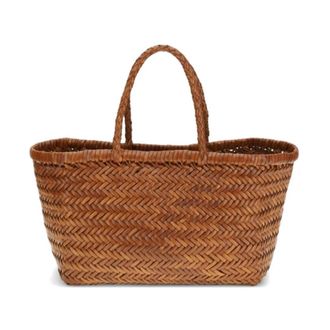 Dragon Diffusion Geflochtene Leder-Tragetasche - - Bags - Damen - Braun - ONE SIZE