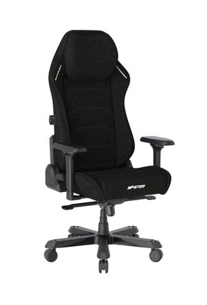 DXRacer Master XL MF24 Gaming-/ B&uuml;ro-/ Schreibtischstuhl XL, mit Wippfunktion H&ouml;henverstellbarer Drehstuhl PC Stuhl Ergonomischer Chefsessel, Stoff, schwarz