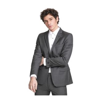 Karl Lagerfeld Anthrazitgraues Sakko - - Suits - Herren - Grau - S