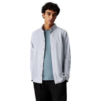 Calvin Klein Oxford Hemd - - Shirts - Herren - Blau - XL