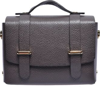 Luisa Vannini Kastanienbraun Rindsledertasche