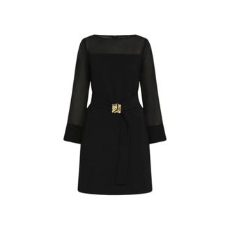 Marella Damen, Kleider, Schwarzk, LGr&ouml;&szlig;e