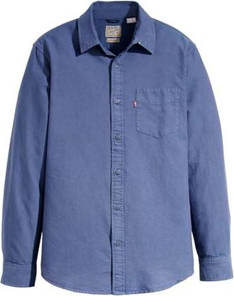 Levi's Chemise Standard Sunset 1 Poche pour Homme, Polson Costal Fjord, S
