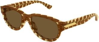 Bottega Veneta Homme, Accessoires, Brun, Taille: 55 MM Lunettes de soleil