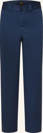 HUGO BOSS Chino Chino Straight Fit blau