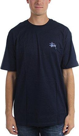 St&uuml;ssy Stussy T-shirt basique Stussy pour homme, bleu marine, XL