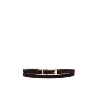Kazar Femme, Accessoires, Brun, Taille: 110 CM Elandra Narrow Belt