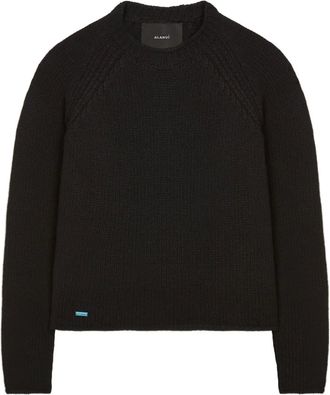 Alanui pull à col rond - Noir