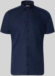 Olymp Level 5 Slim Fit Business-Hemd mit Kentkragen