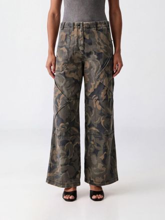 Pinko Hose Damen Farbe Gr&uuml;n