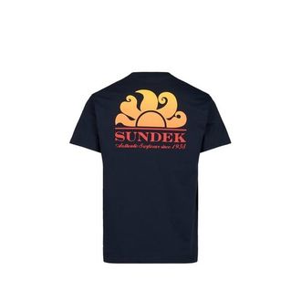Sundek Tee-shirt imprim&eacute; col rond