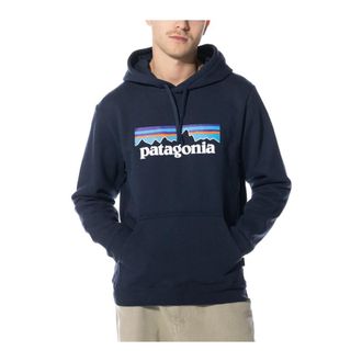 Patagonia P-6 Logo Uprisal Hoody - - Sport - Herren - Blau - XL