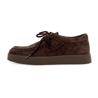 Cesare Gaspari Femme, Chaussures, Brun, Taille: 41 EU Mocassins &agrave; lacets en daim