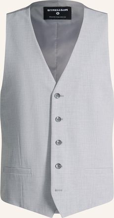 Strellson Anzugweste ves2 Extra Slim Fit grau