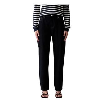 DKNY Dkny - Mid Rise Classic Straight - Femme - Jeans - Bleu - Taille: W27