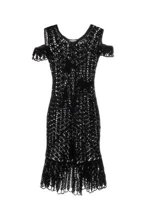 J.W.Anderson Crochet Dress - Black