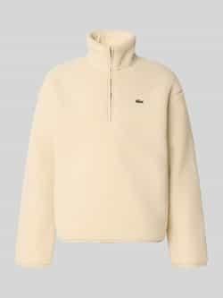 Lacoste Regular Fit Sweatshirt mit Troyer-Kragen