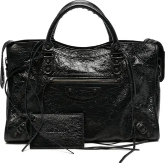 Balenciaga Medium Le City Leather Tote Bag