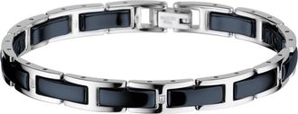 Bering Damen Armb&auml;nder in gl&auml;nzend silber - Ceramic Link Collection aus Edelstahl | 612-17-185