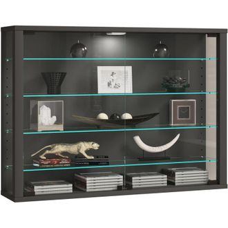 ebuy24 VCM - Armoire daffichage murale Verre Vitrosa L H. 60 x B. 83 x T. 18 cm