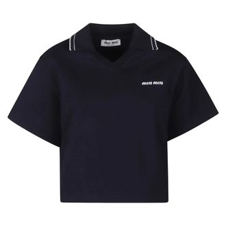 Miu Miu Damen, Strickwaren, Blau, SGr&ouml;&szlig;e