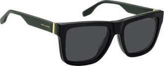 Marc Jacobs Homme, Accessoires, Vert, Taille: ONE Size Lunettes de soleil carr&eacute;es