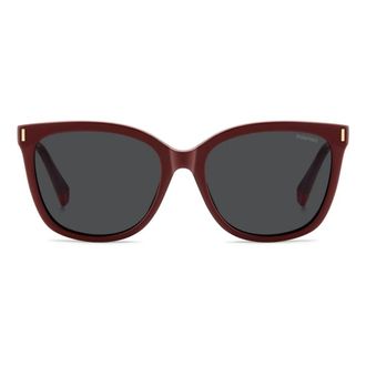 Polaroid Femme, Accessoires, Rouge, Taille: 55 MM PLD 6229/Cs Optical Frame