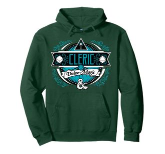 Dungeons & Dragons Cleric Divine Magic Logo Pullover Hoodie