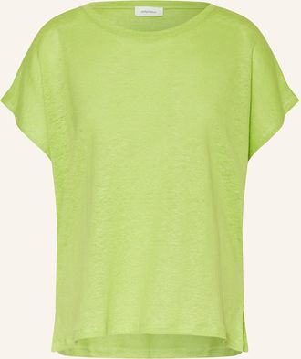 Darling Harbour Darling Harbour T-Shirt Aus Leinen gruen