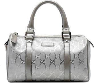 Gucci Crossbody Bags - GG Imprime Joy Boston - Gr. unisize - in Silber - f&uuml;r Damen