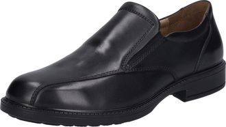 Josef Seibel Herren Slipper Harry 06,Weite G 1/2 (Normal),Wechselfußbett,Freizeit,Mokassins,Halbschuhe,Slip-ons,Slides,schwarz,45 EU