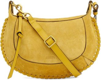 Isabel Marant Oskan Moon Leather Shoulder Bag